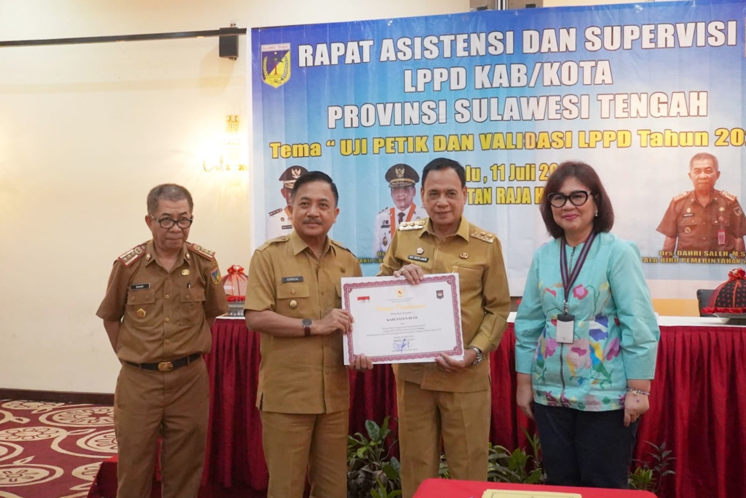 Wagub Buka Rapat Asistensi dan Supervisi LPPD Kab/Kota Provinsi Sulawesi Tengah Tahun 2023 ...